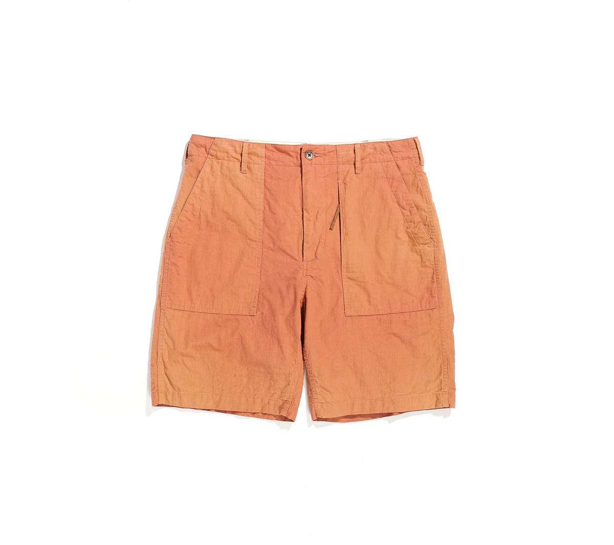 Engineered Garments Fatigue Short - Rust Cotton Sheeting | Garmentory