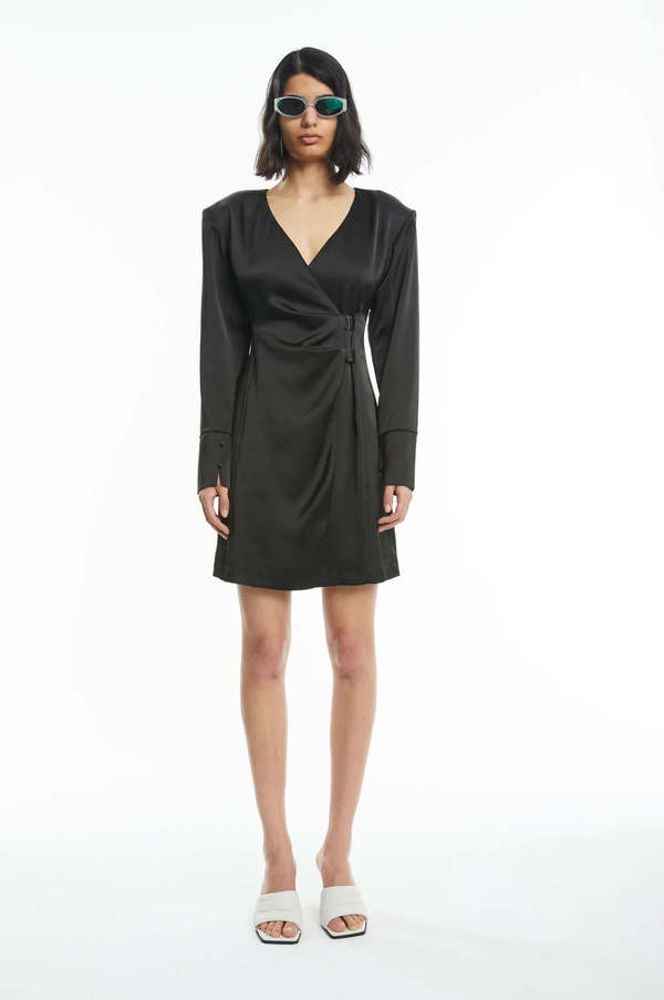 Oval Square Dance Dress - Black | Garmentory