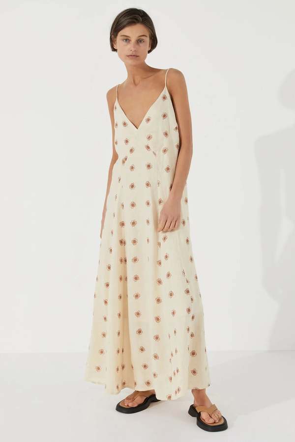 Zulu & Zephyr Linen Dress | Stone Daisy | Garmentory