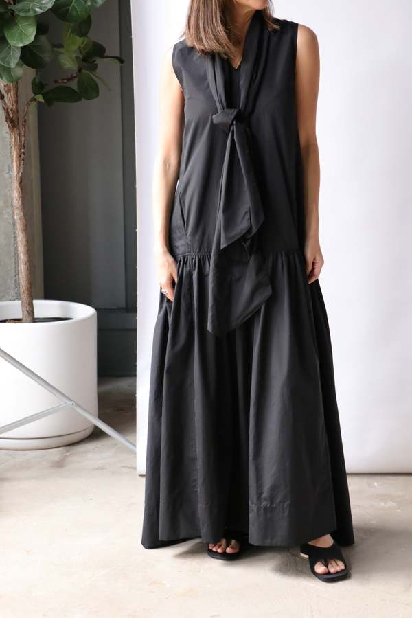 Plan C Long Dress - Black | Garmentory