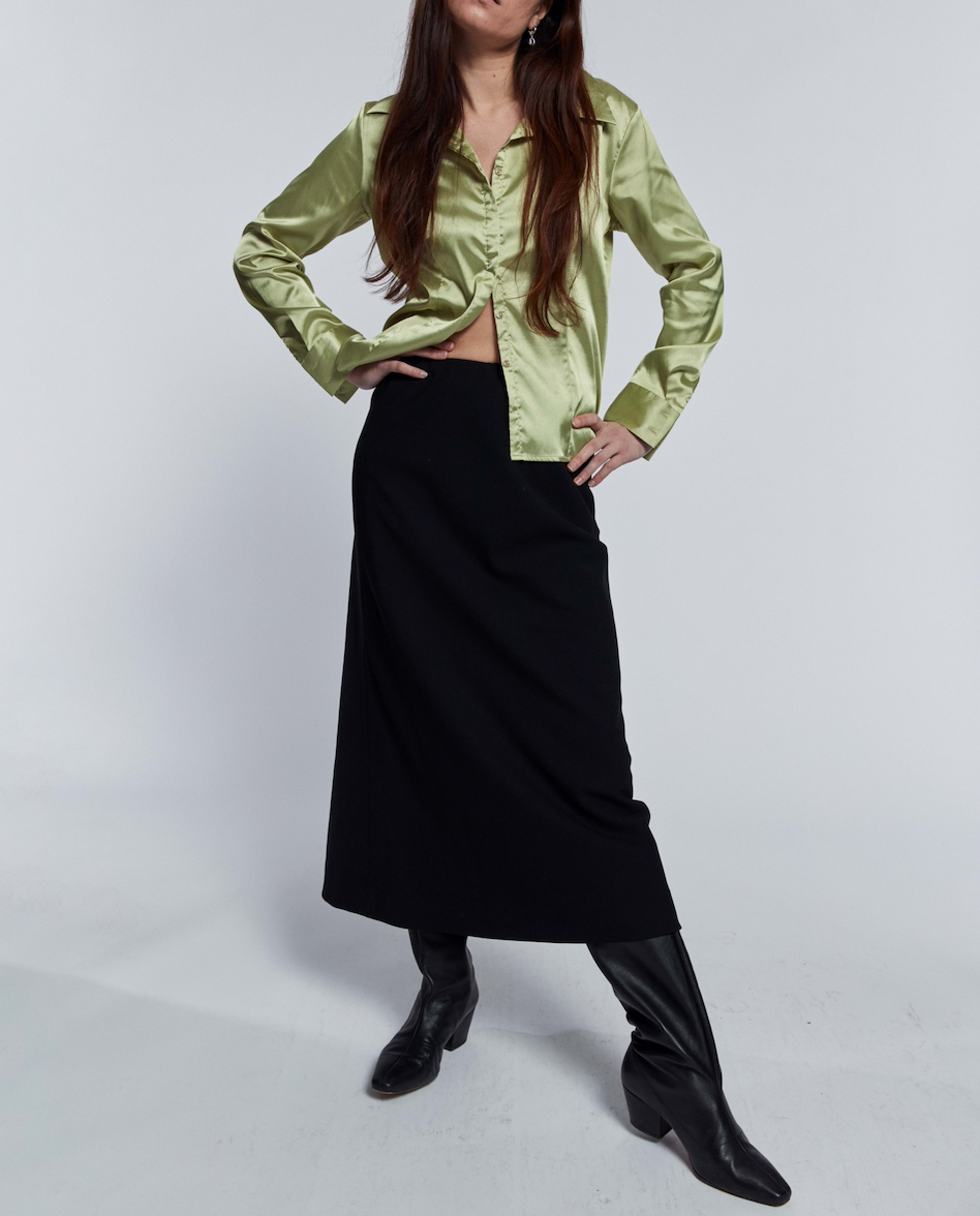 Vintage 90s Button Up - Green | Garmentory