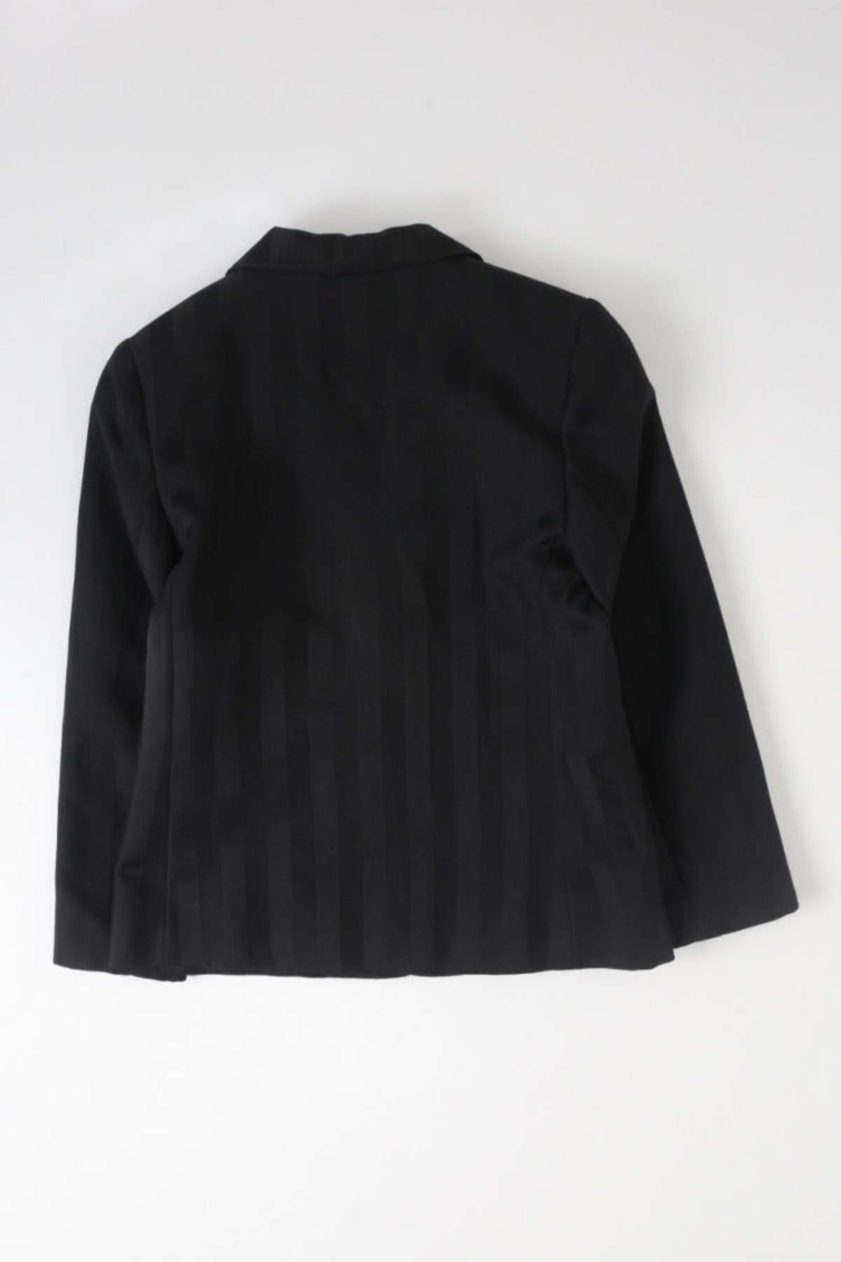Vintage 80s Stripe Blazer - Black | Garmentory