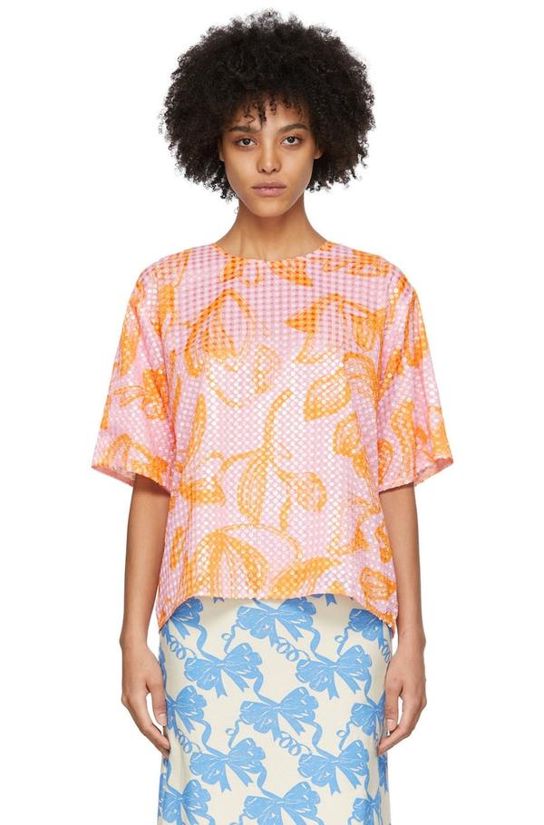 Stine Goya Pink Katalindi Blouse Garmentory