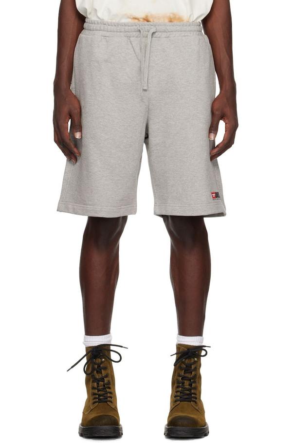 Diesel Gray P-Crown-Div Shorts | Garmentory