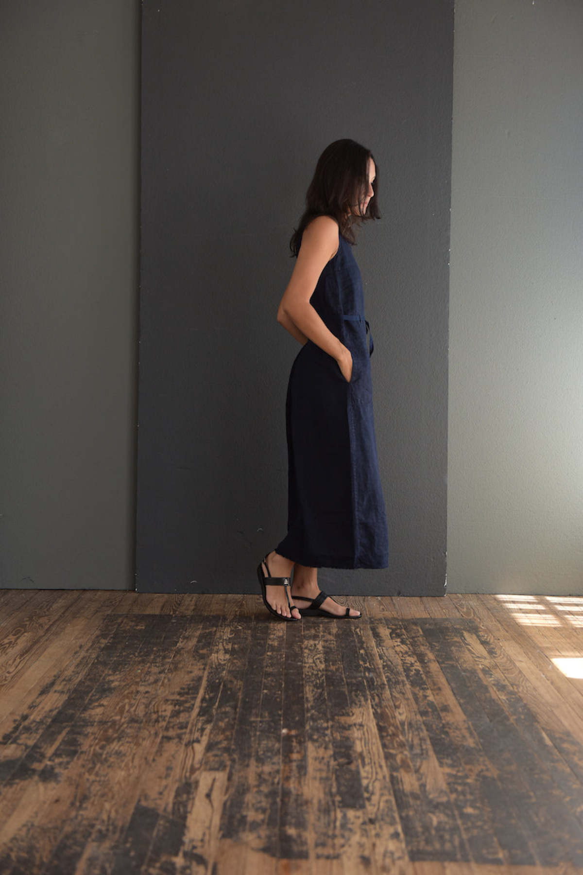 H+ Hannoh Wessel Rabea Dress - Ink | Garmentory