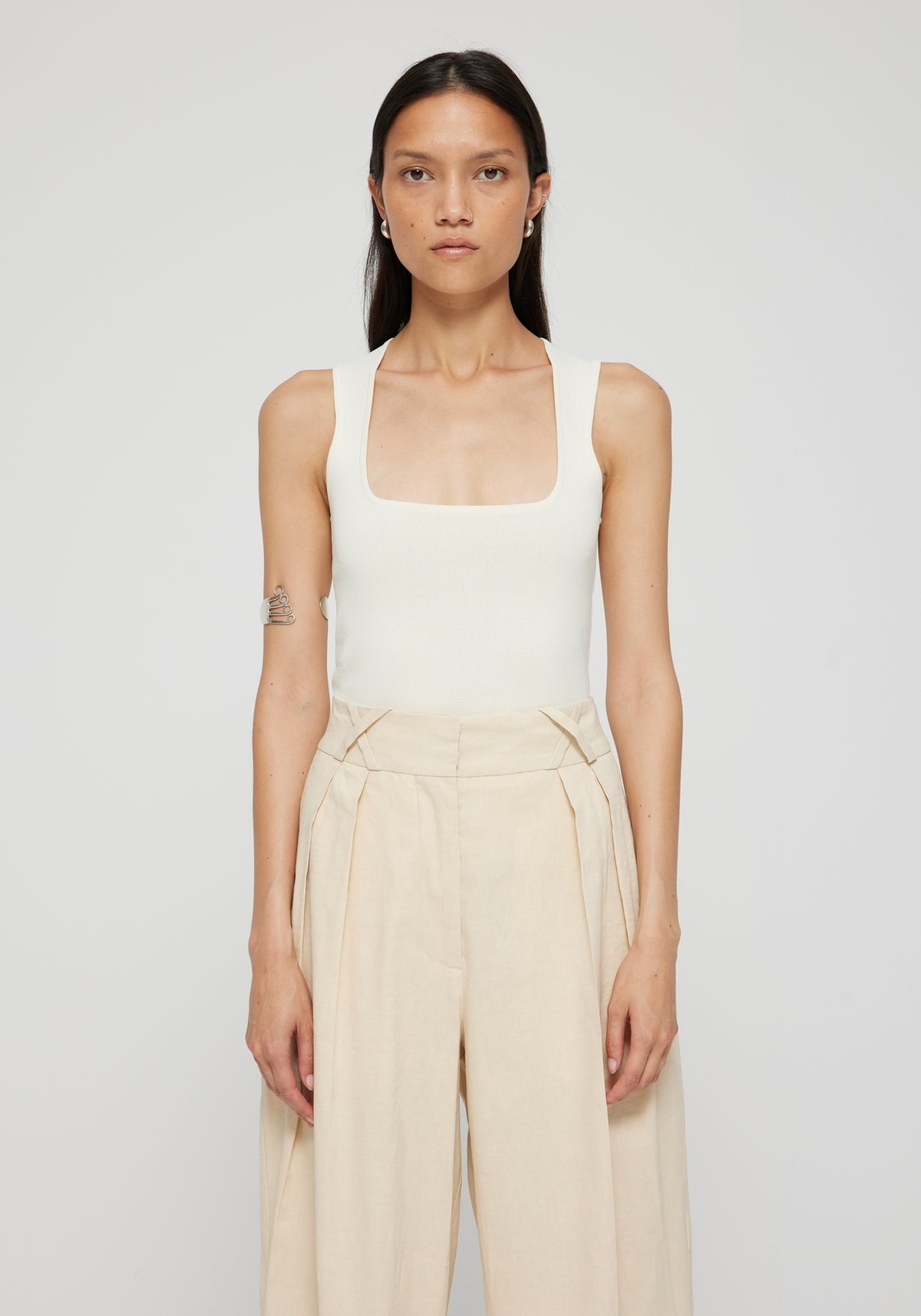 Rohe Bustier-shaped Knitted Top | Garmentory