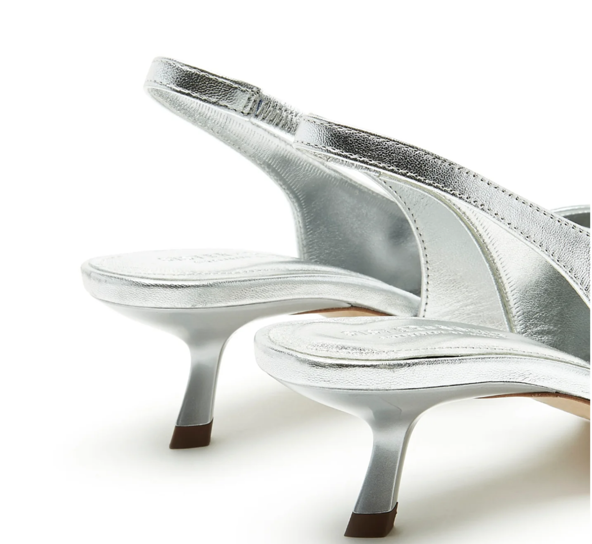 Sister x Soeur Esme heels - Silver | Garmentory
