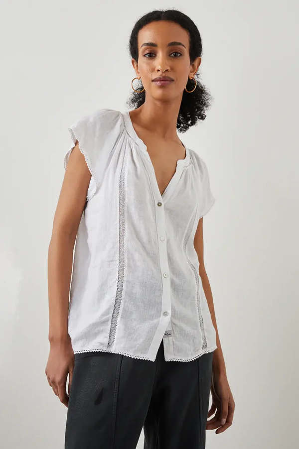 Rails Alena Top - White Lace | Garmentory