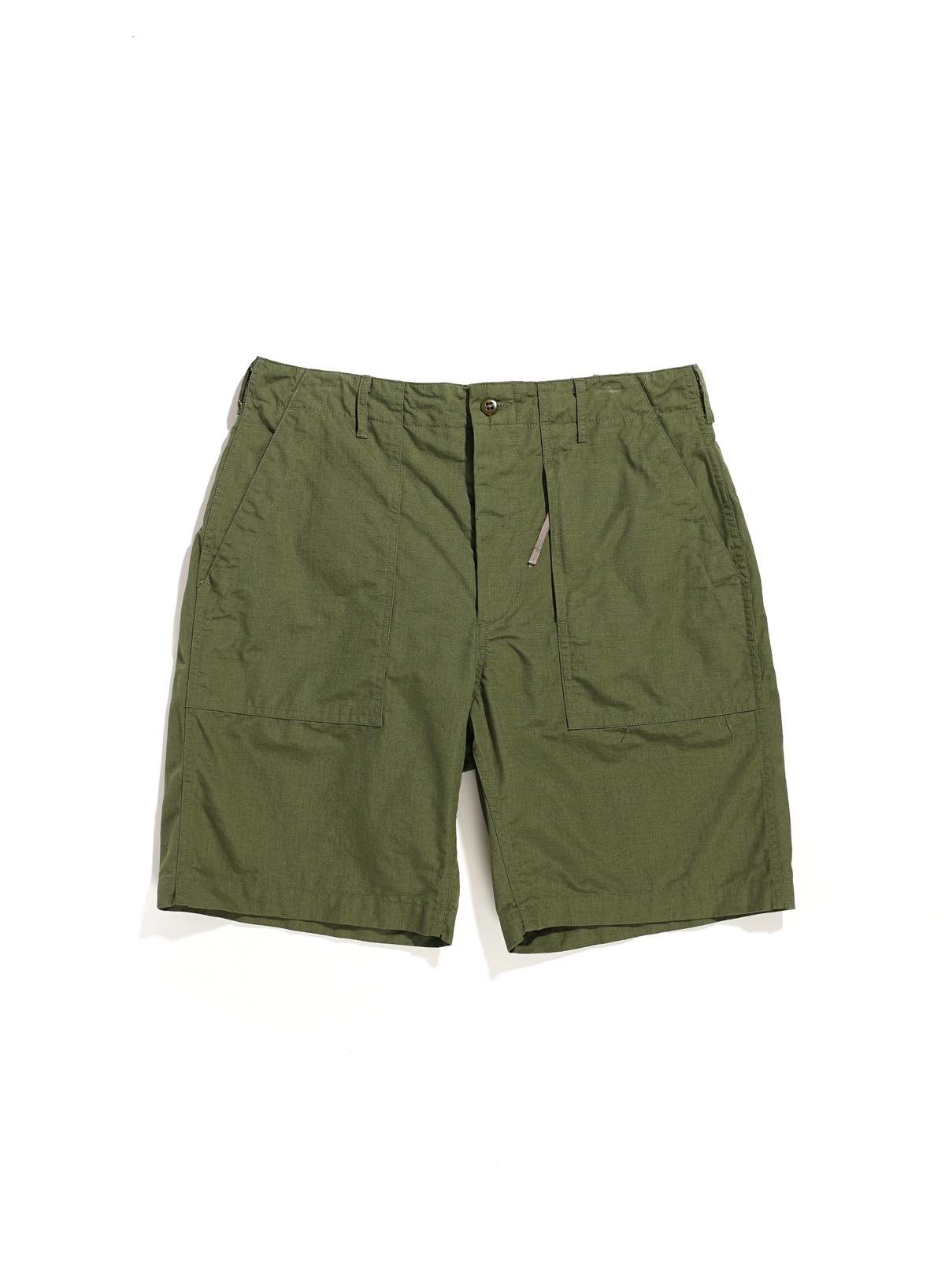 Engineered Garments Fatigue Short - Olive Cotton Ripstop | Garmentory