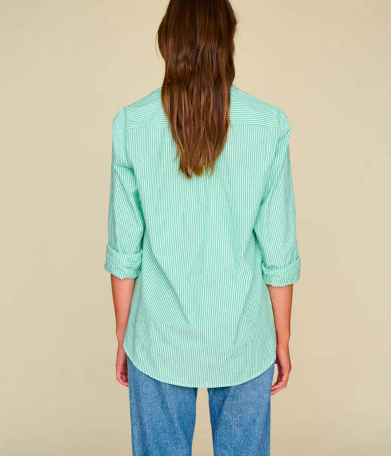 Xirena Beau Shirt - Clover Stripe | Garmentory