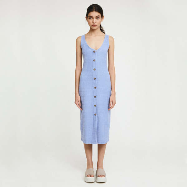 Rita Row Virginia Dress - Blue | Garmentory