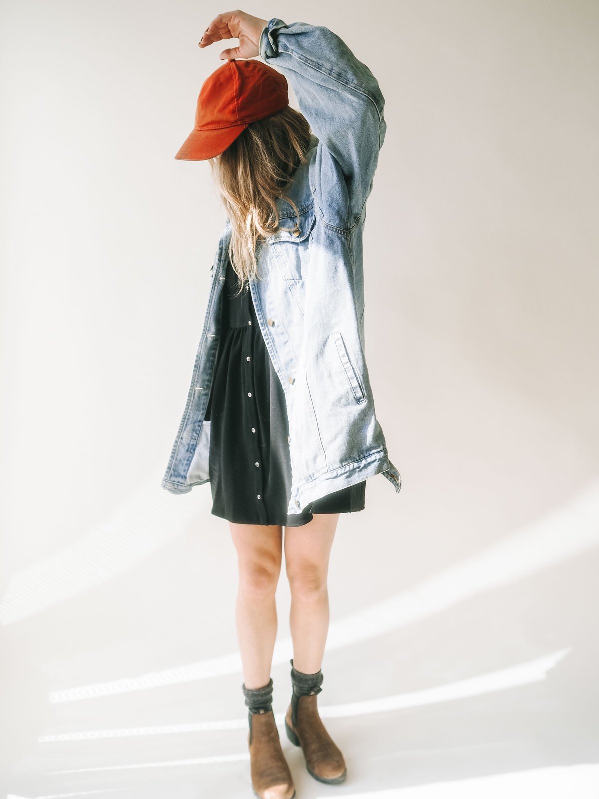 Vintage Extra Long Denim Jacket | Garmentory