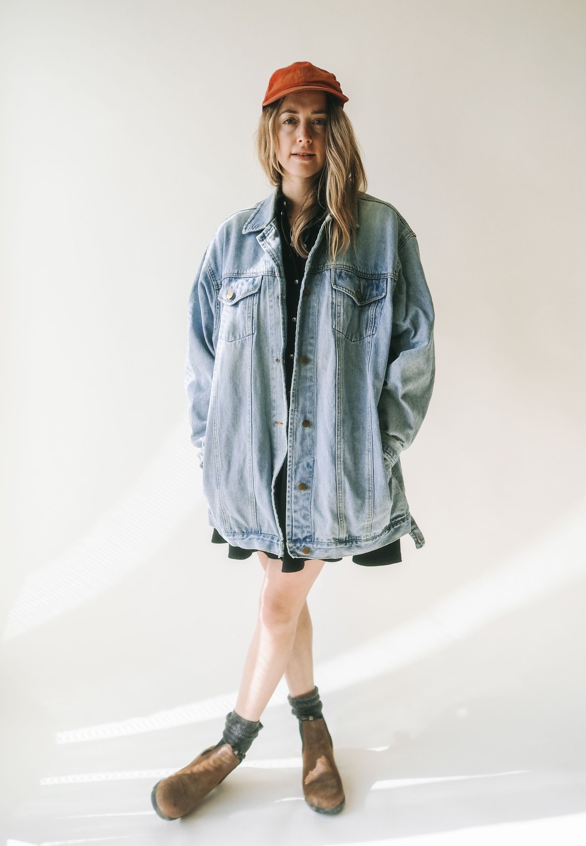 Vintage Extra Long Denim Jacket | Garmentory