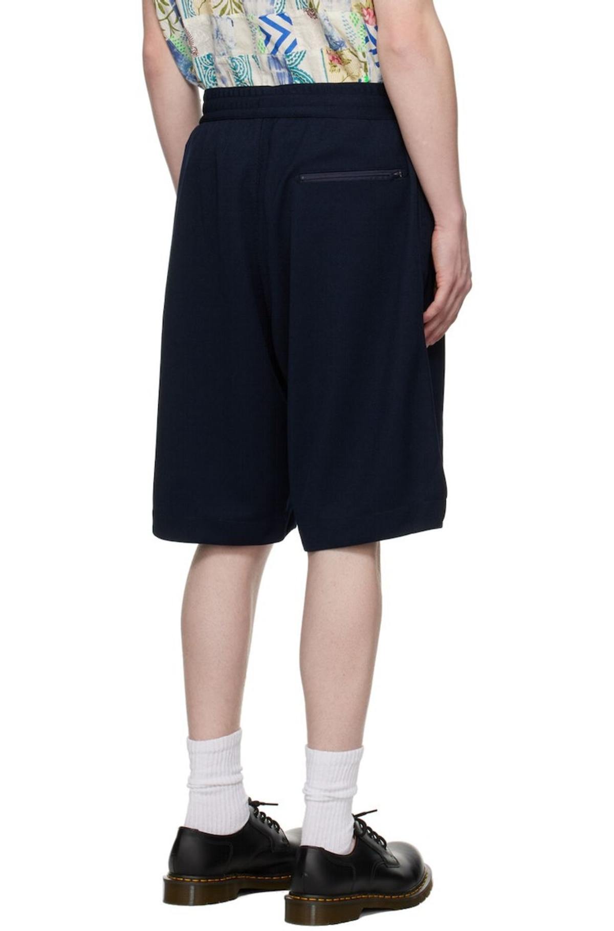 Engineered Garments BB Shorts - Dark Navy Diamond | Garmentory