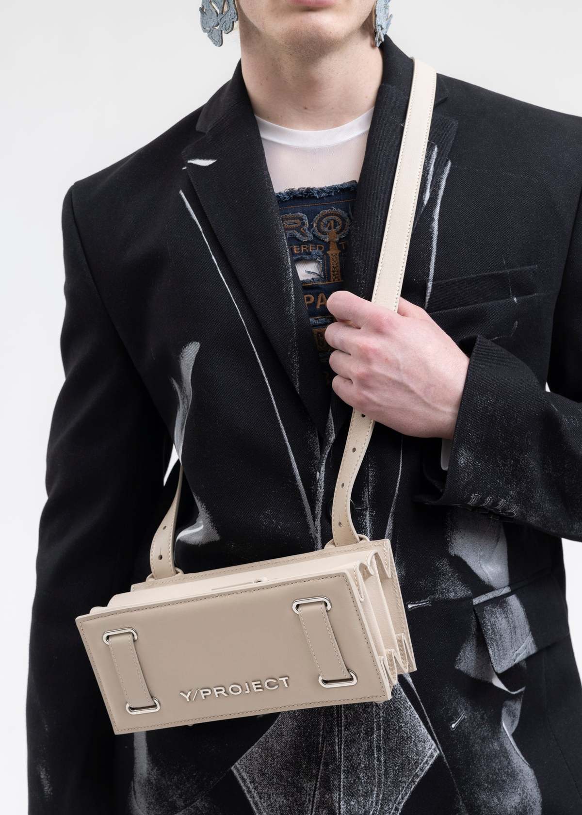 Y/project MINI ACCORDION BAG - CREAM | Garmentory