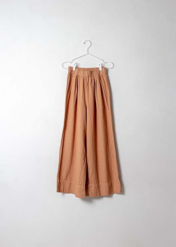 Stateside Linen Wide Leg Pant - Cafe | Garmentory