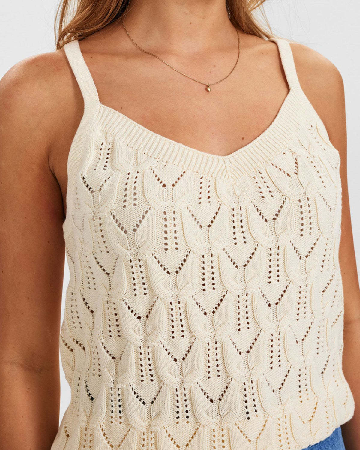 Nümph Top Nunikkie Knit - Cloud Dancer | Garmentory