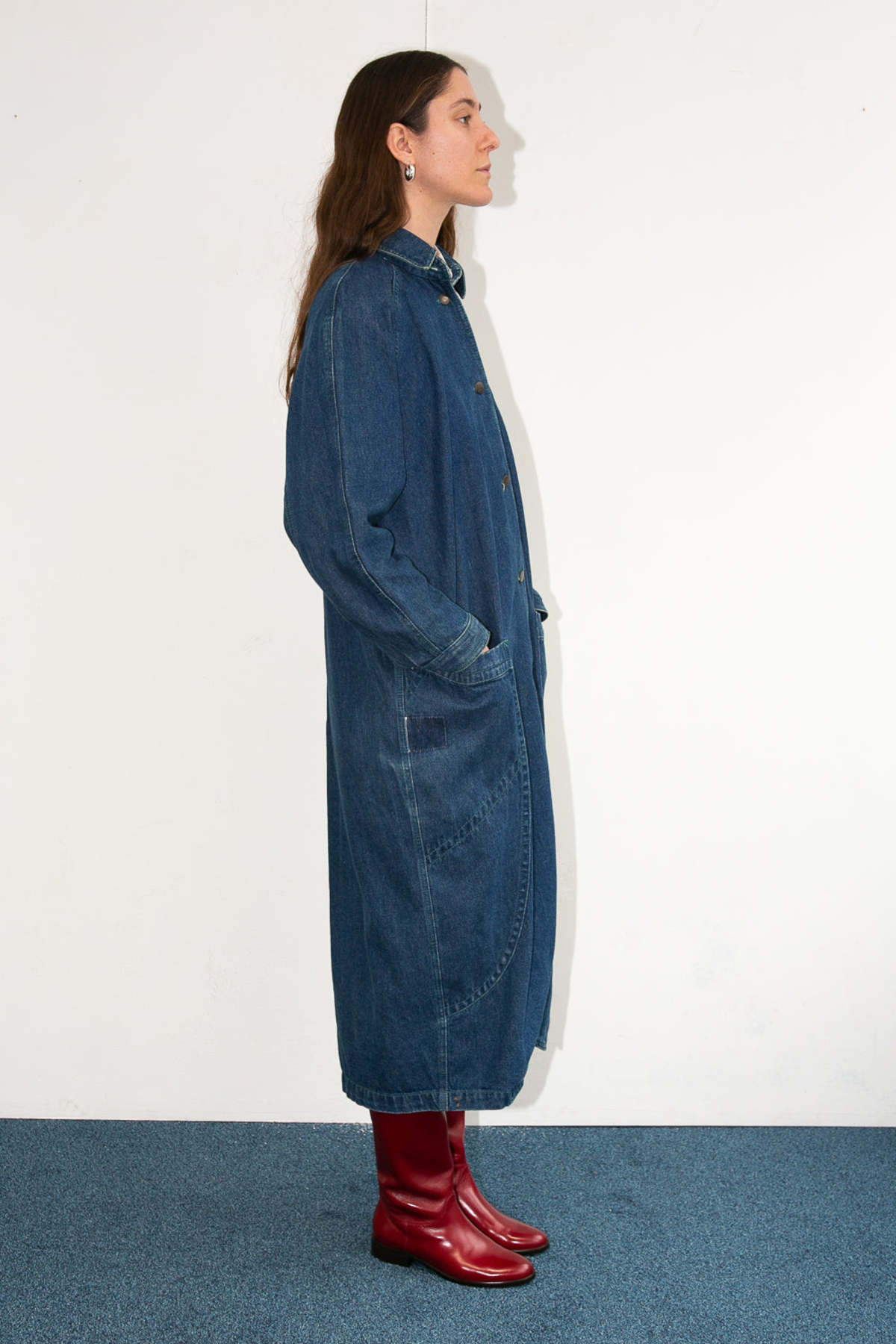 1980s Denim Overcoat | Garmentory