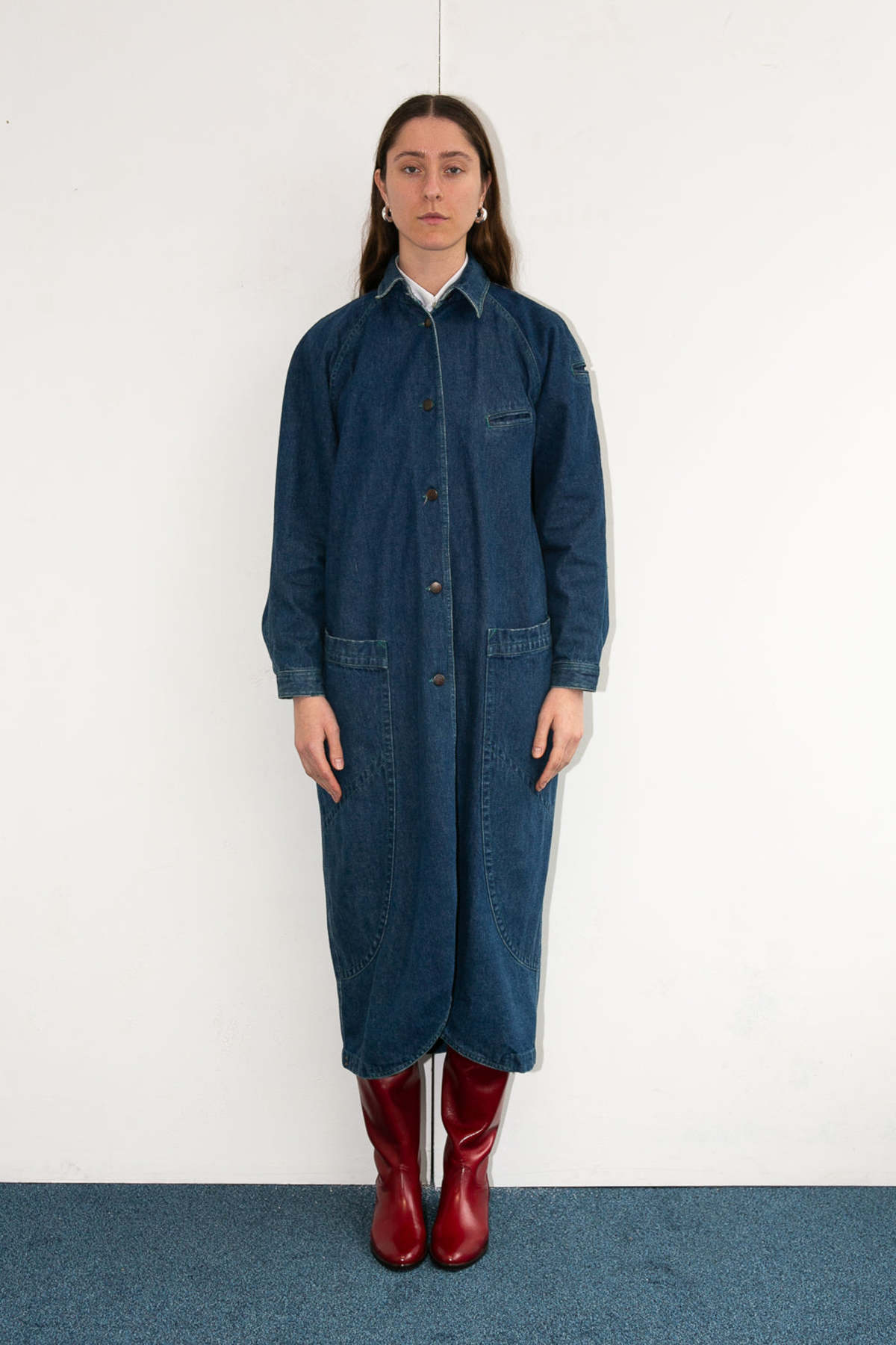 1980s Denim Overcoat | Garmentory