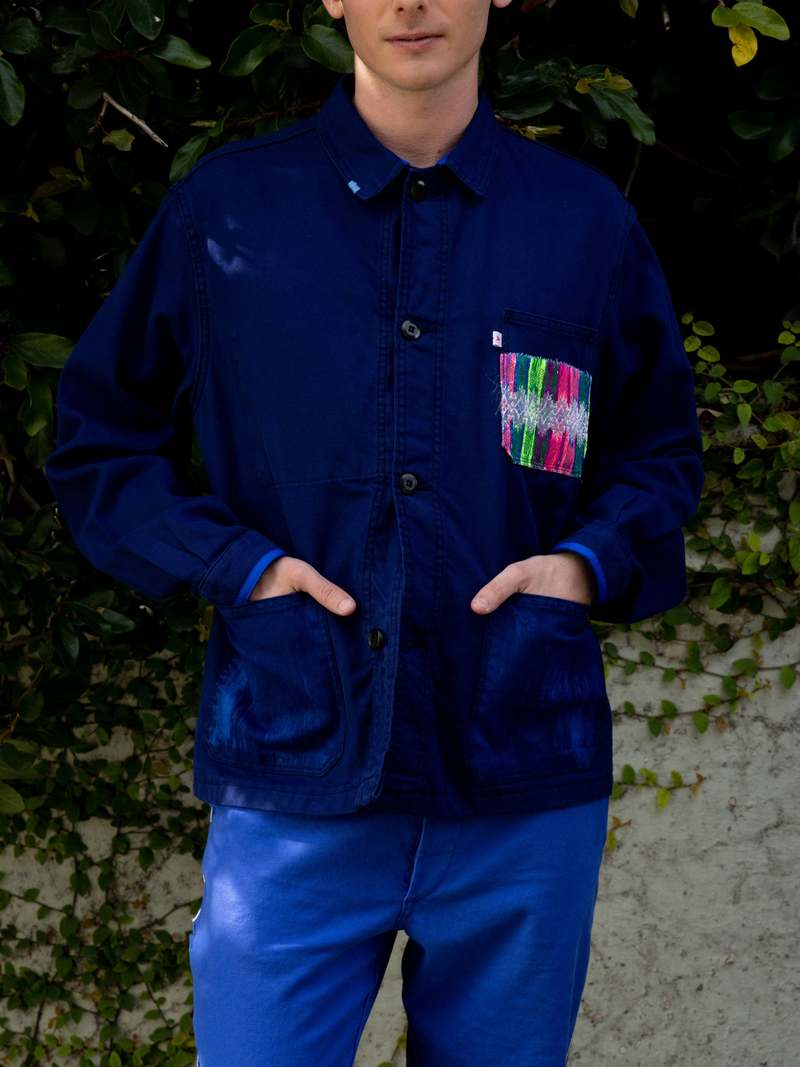 Vintage French Workwear Jacket | Garmentory