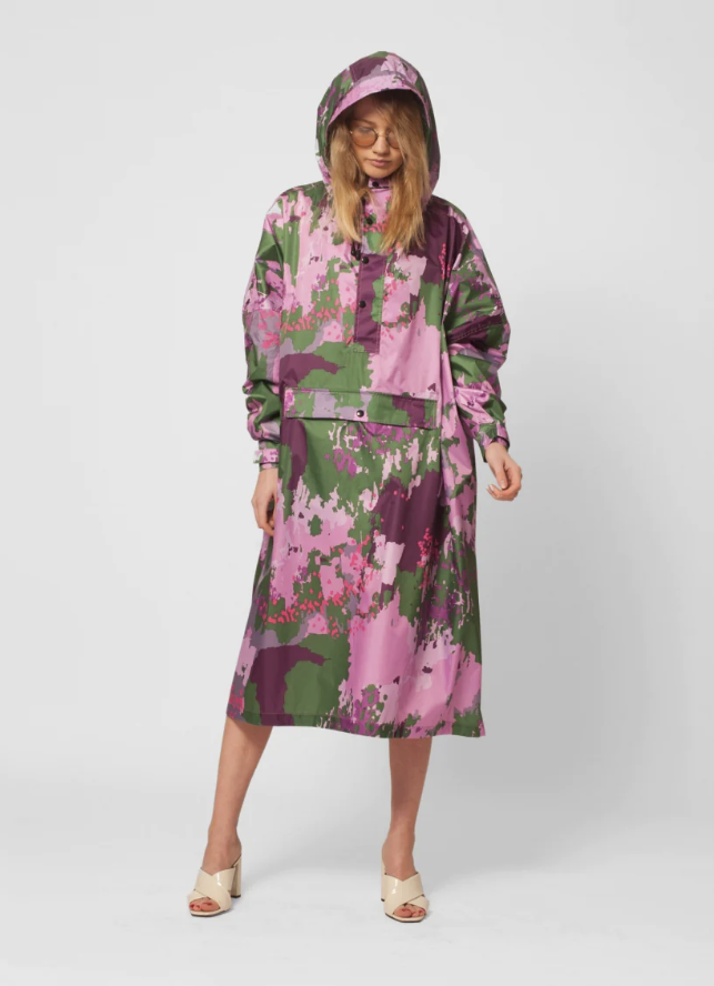 Rain Kiss Rain Poncho - Digi Spring Camo | Garmentory