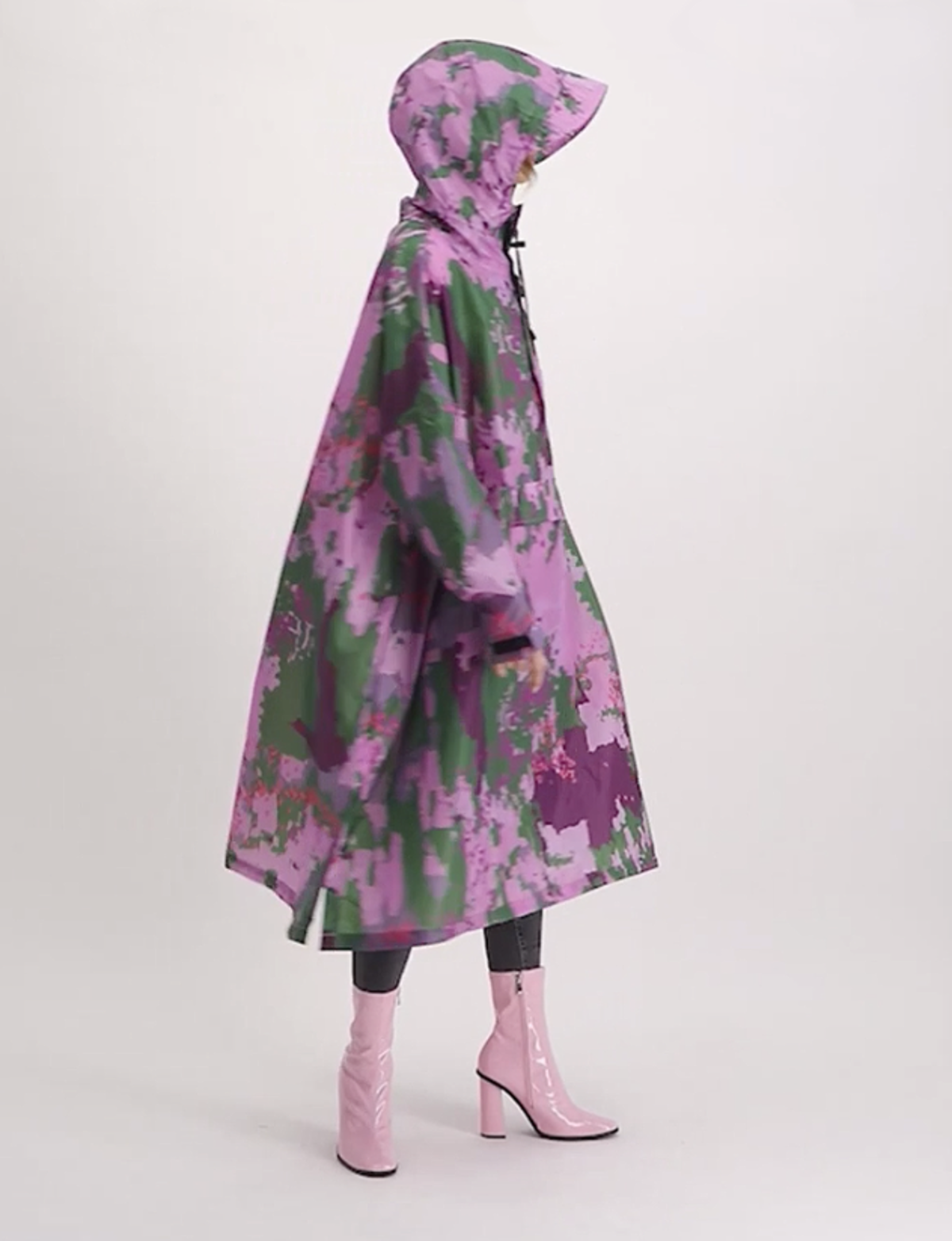 Rain Kiss Rain Poncho - Digi Spring Camo | Garmentory