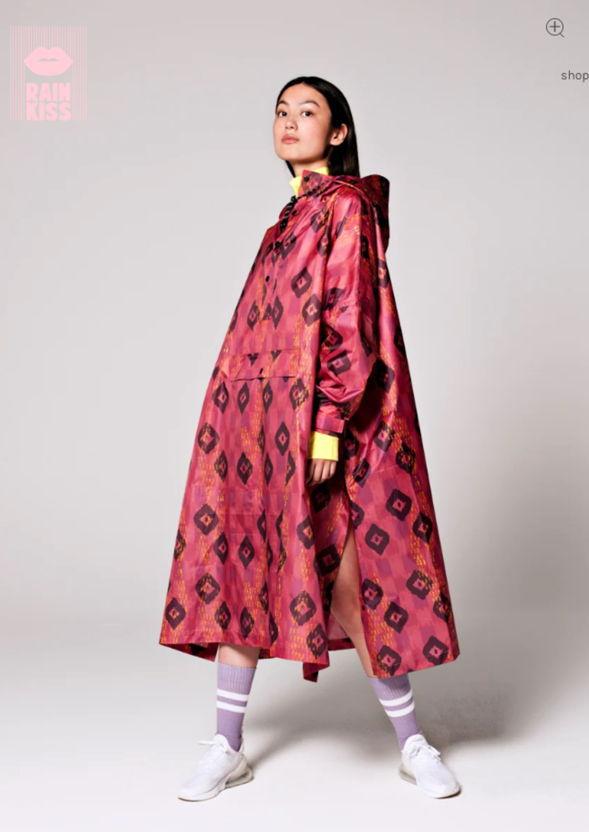 Rain Kiss Rain Poncho - Ikat | Garmentory