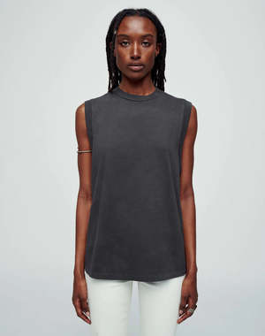 RE-DONE Oversized Muscle Tank | Garmentory