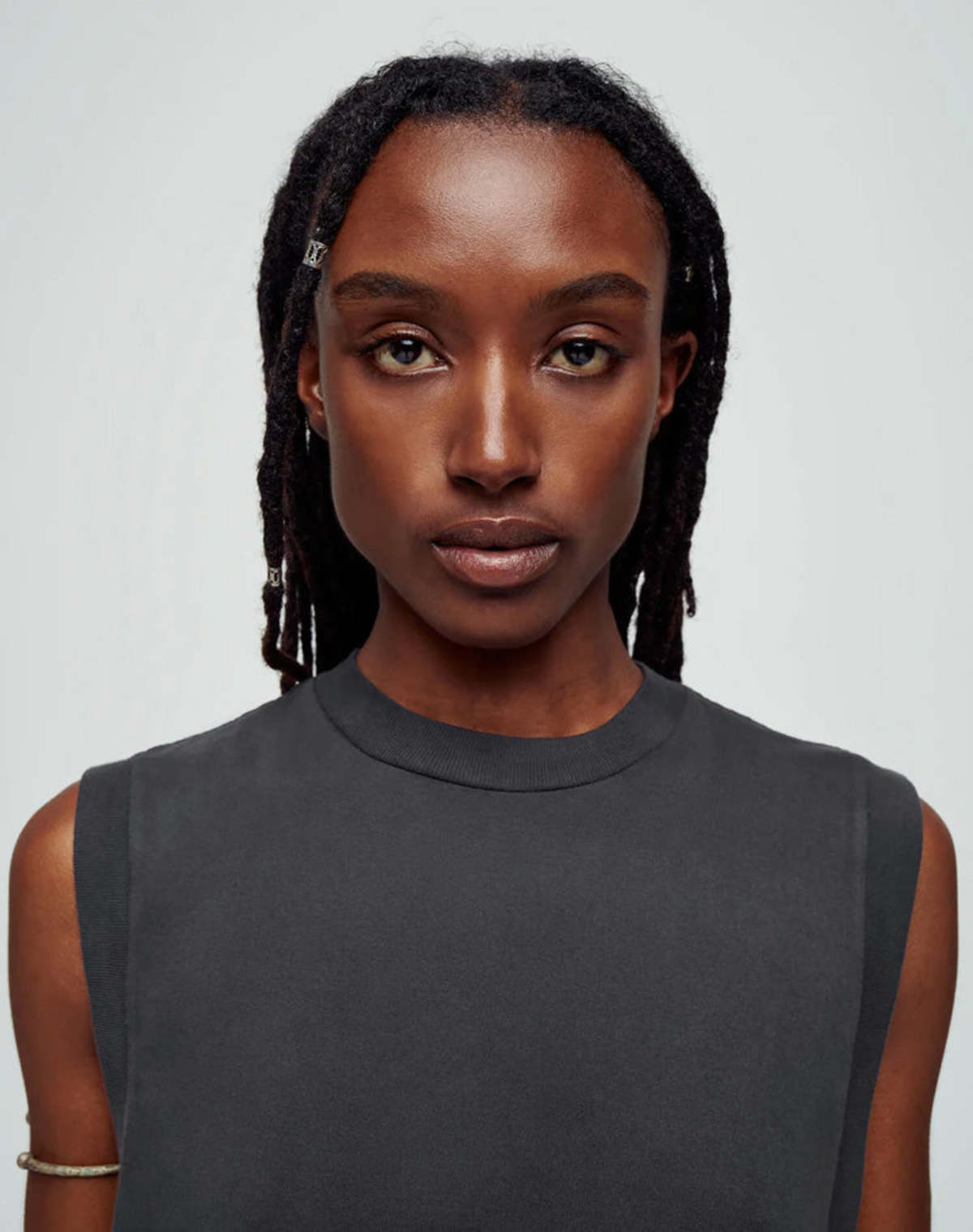 RE/DONE Oversized Muscle Tank - Washed Black | Garmentory