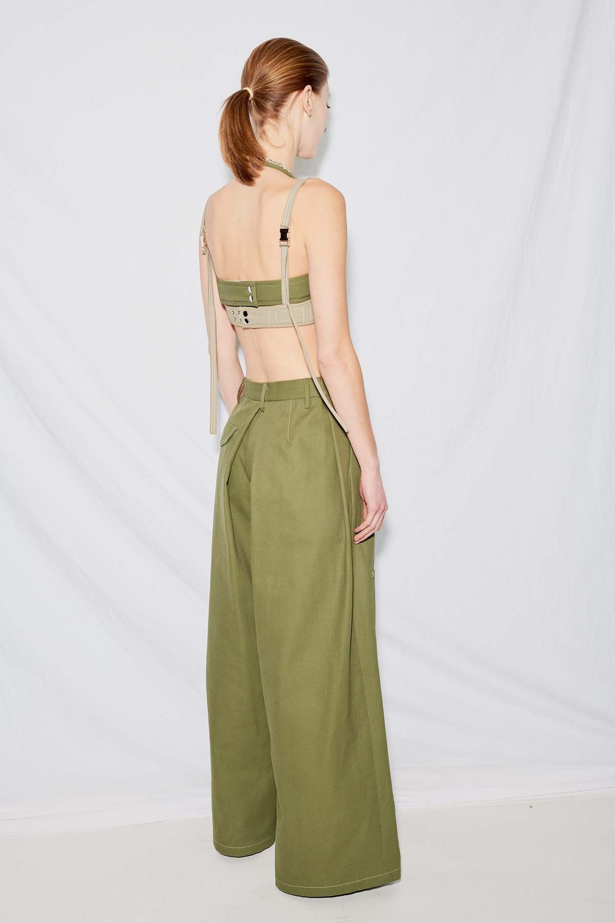 Jane Wade Stone Vex Canvas Corset | Garmentory