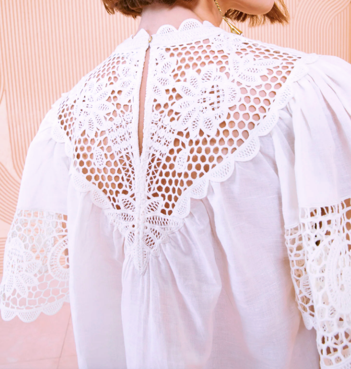 Ulla Johnson Sofia Top - Ivory | Garmentory