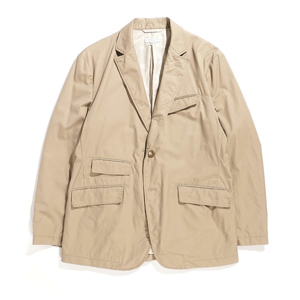 Engineered Garments Andover High Count Twill Jacket - Khaki | Garmentory