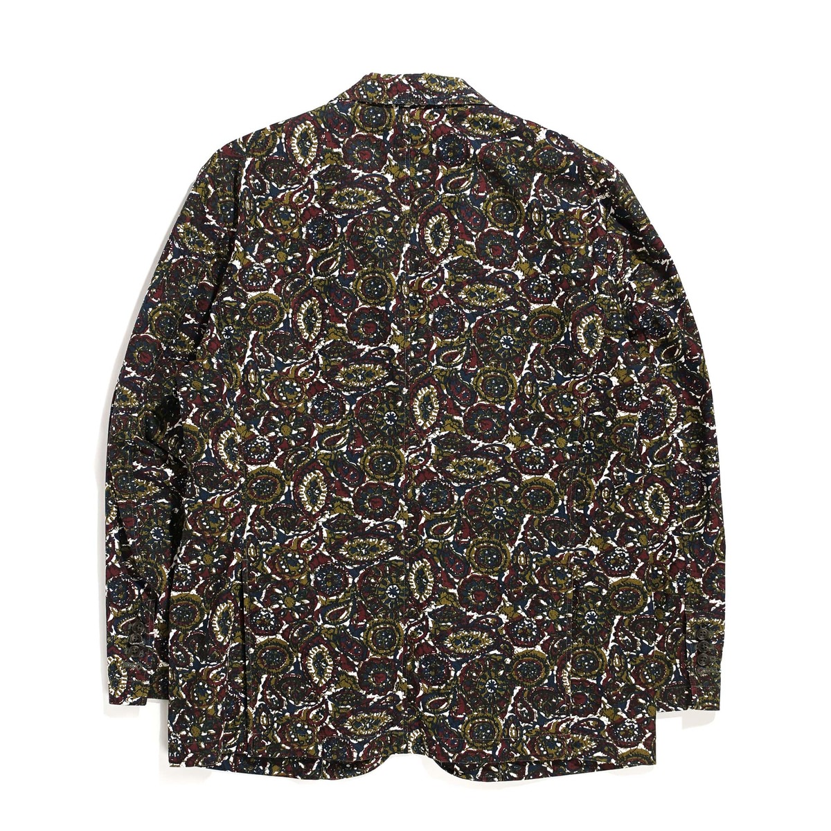 Engineered Garments Andover Cotton Jacket - Olive Batik | Garmentory