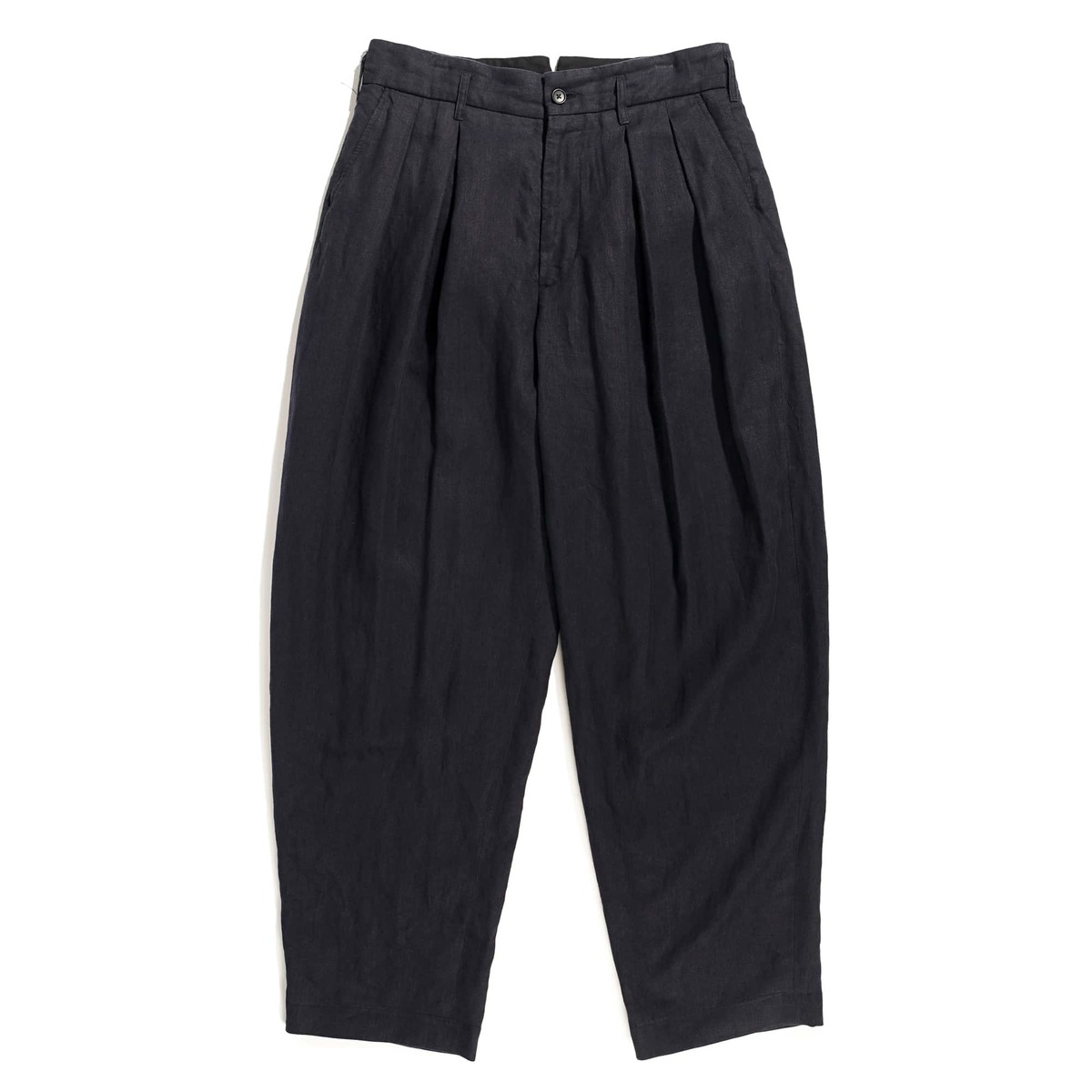 Engineered Garments Bontan Linen Twill Pant - Navy | Garmentory
