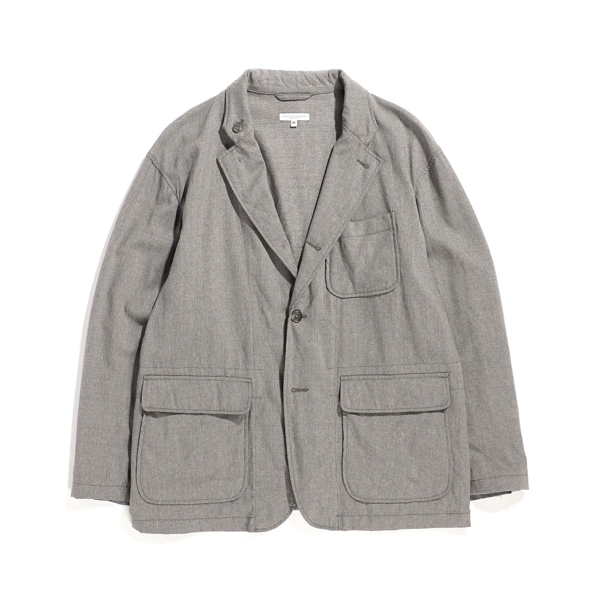 Engineered Garments Tropical Wool Loiter Jacket - Grey | Garmentory