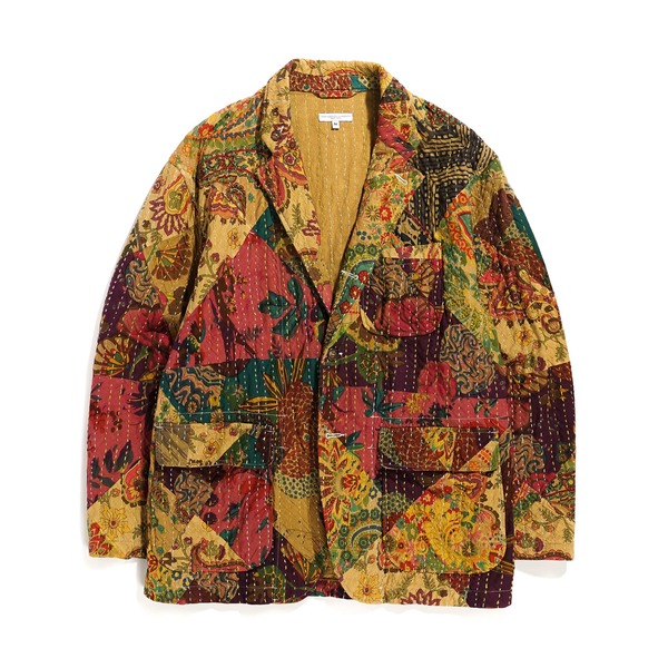 Engineered Garments Loiter Jacket - Khaki Triangle Handstitch | Garmentory