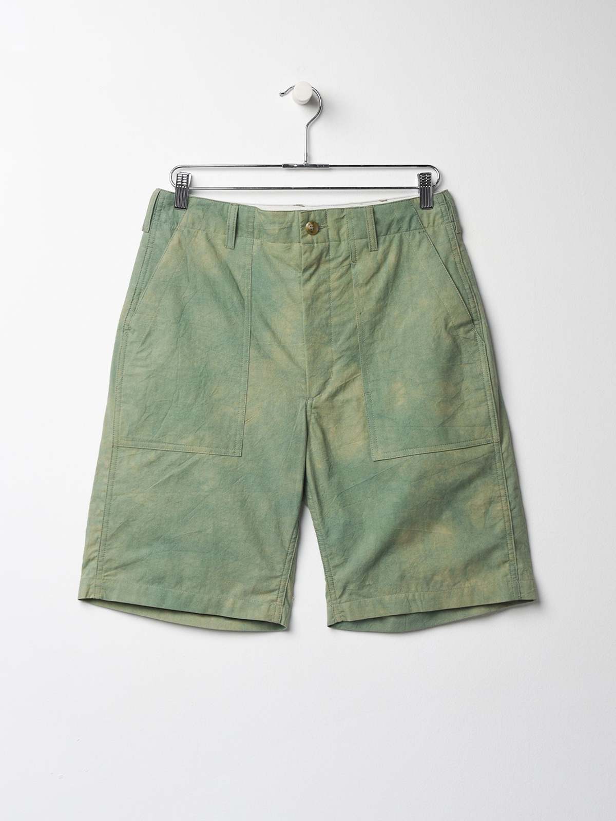 Engineered Garments Cotton Sheeting Fatigue Short A - Olive | Garmentory