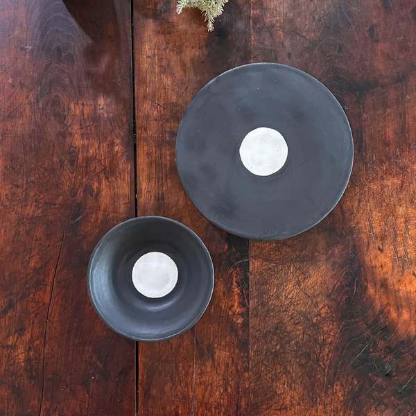 Veva Edelson Moon Pedestal and Bowl Set | Garmentory