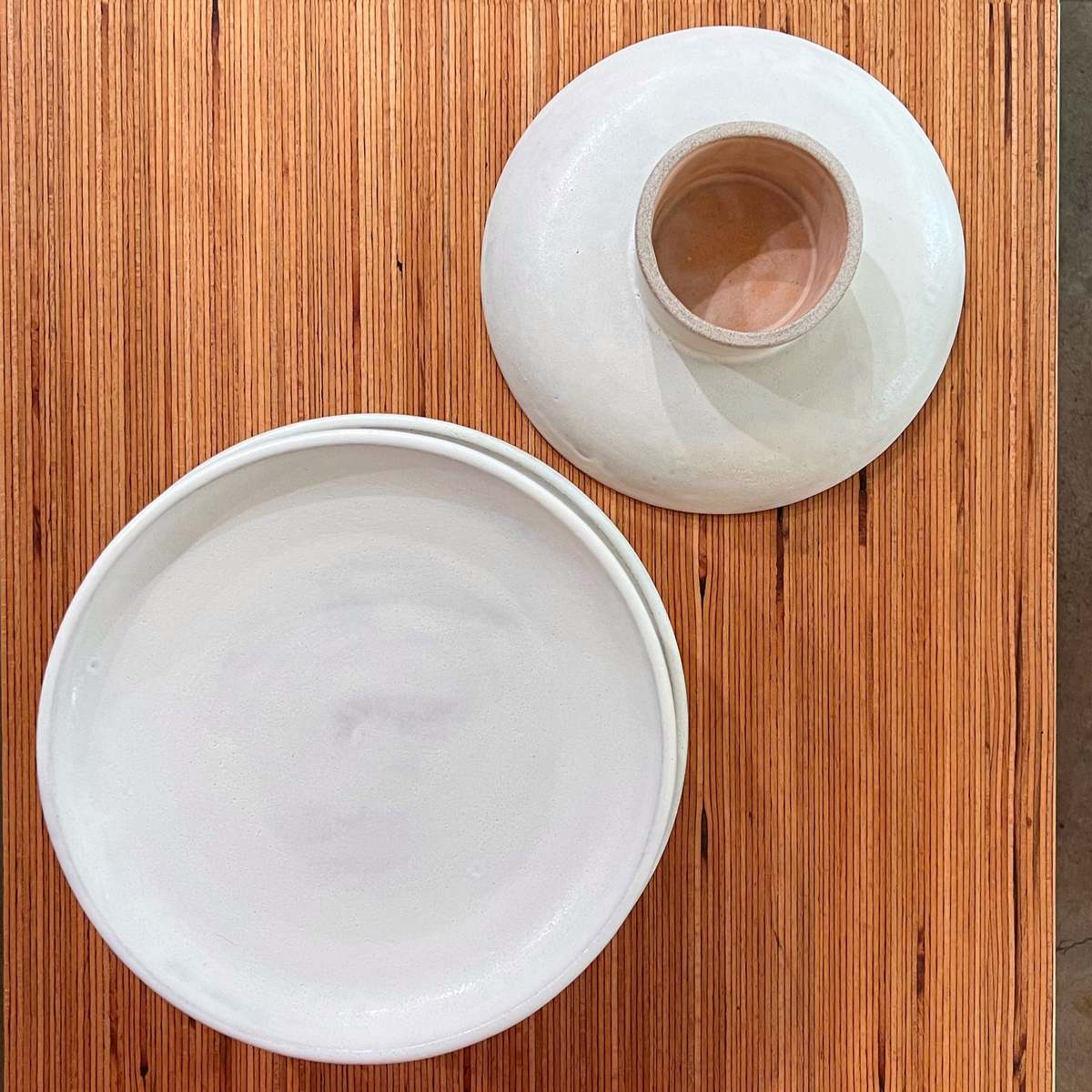 Veva Edelson Small Pedestals - White | Garmentory