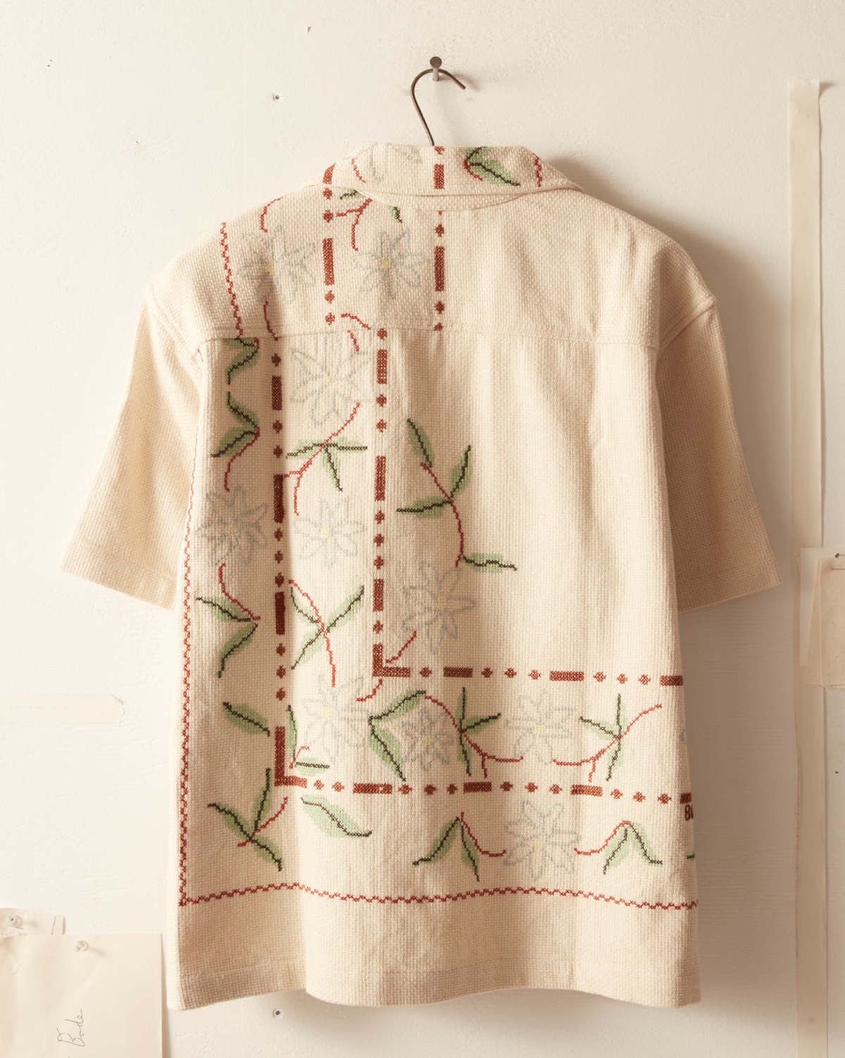 Bode Gerber Border Ss Shirt | Garmentory