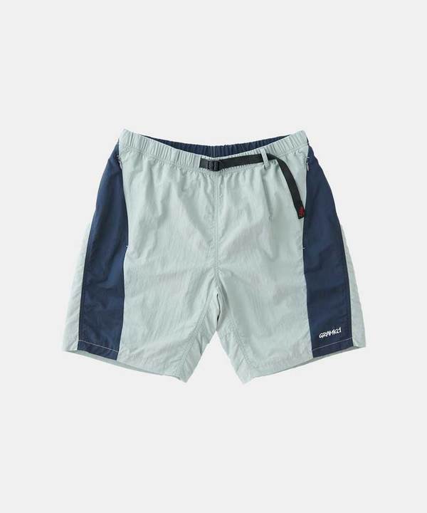 Gramicci River Bank Short - Limestone Grey/Blue | Garmentory