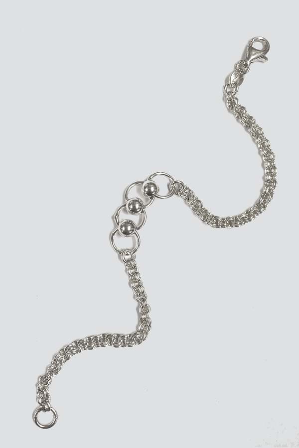 Vintage Beaded Rolo Chain - Sterling Silver | Garmentory