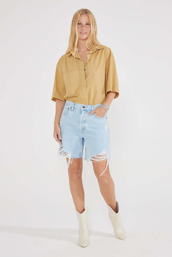 ETICA Narin Long Short - Blue Mist | Garmentory