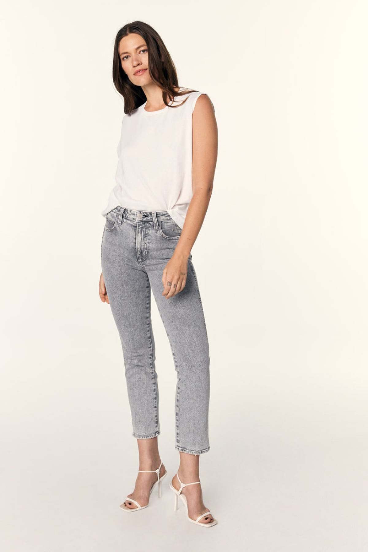 AMO Chloe Crop - Opal | Garmentory