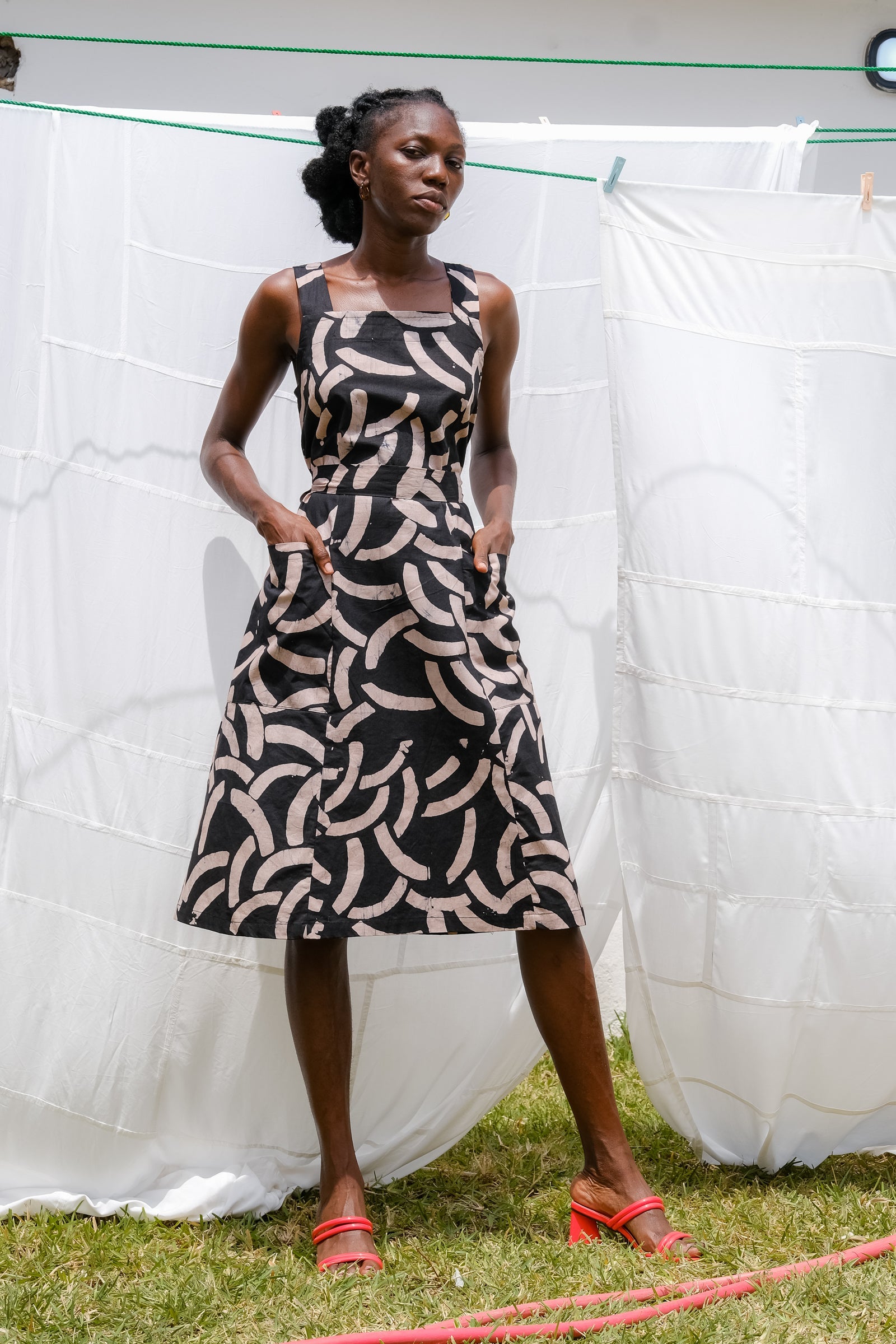 Osei-Duro Amplo Dress - Cantaloop | Garmentory