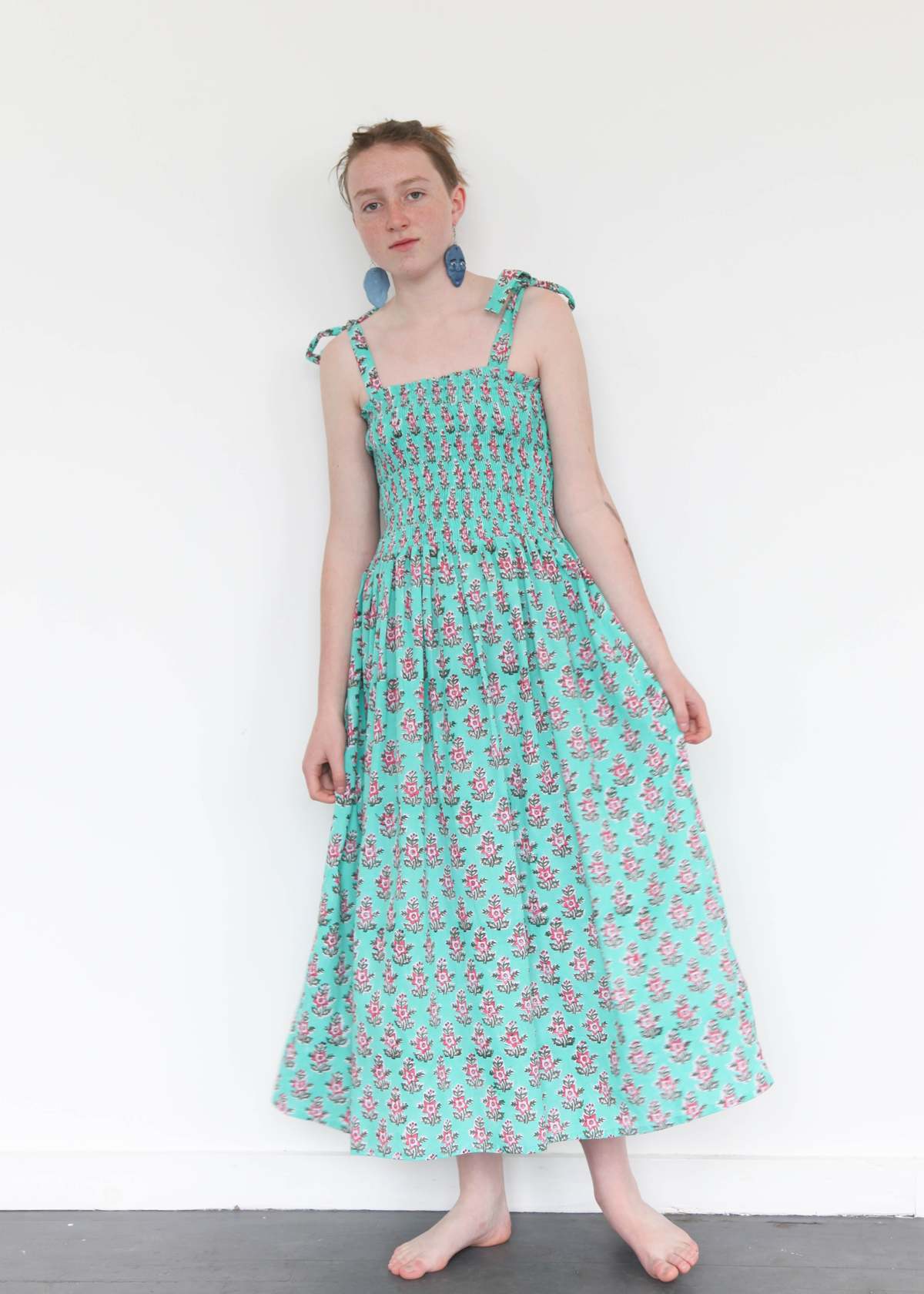 Stella Ray Dassia Dress - Mediterranean Island Block | Garmentory