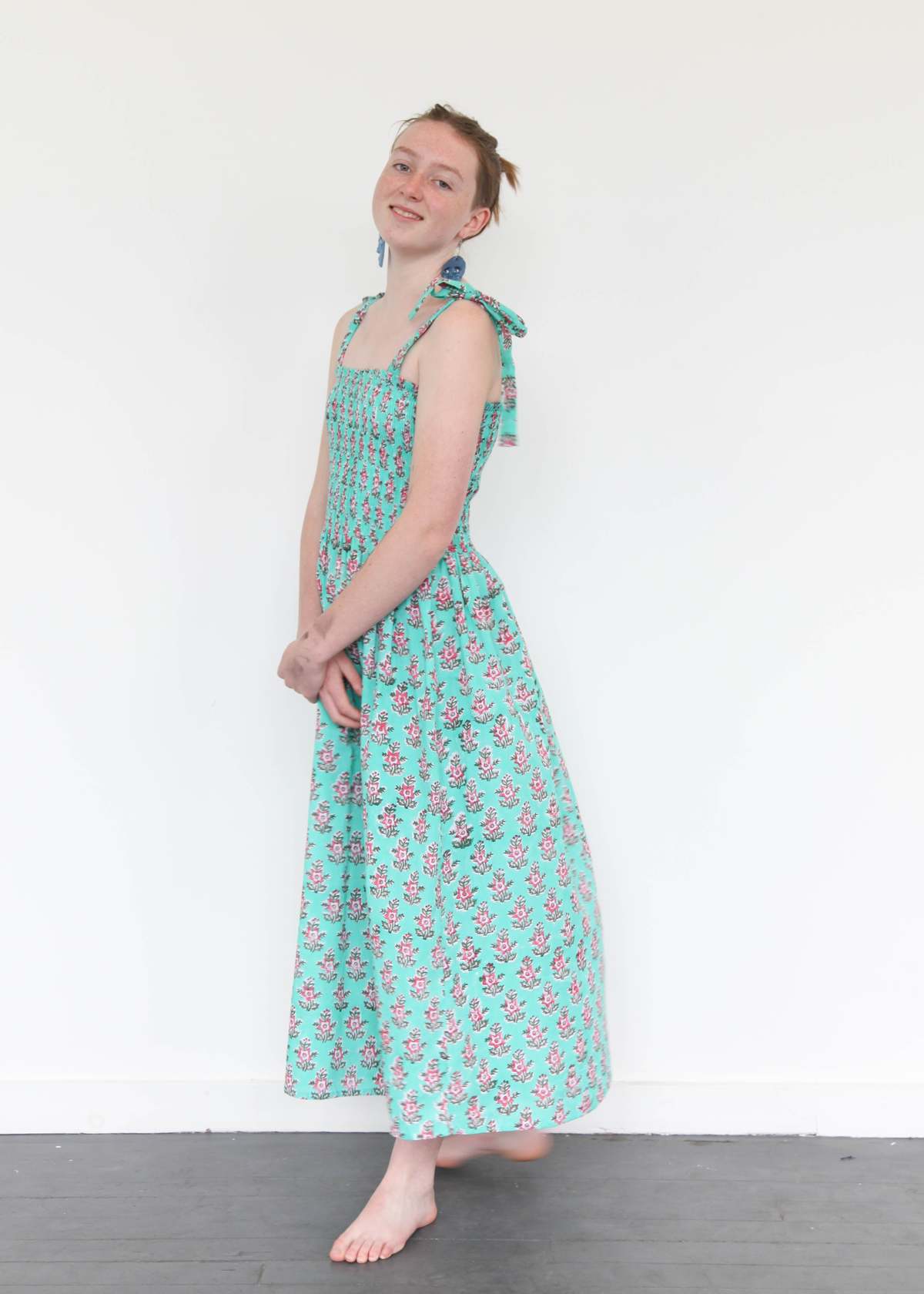 Stella Ray Dassia Dress - Mediterranean Island Block | Garmentory