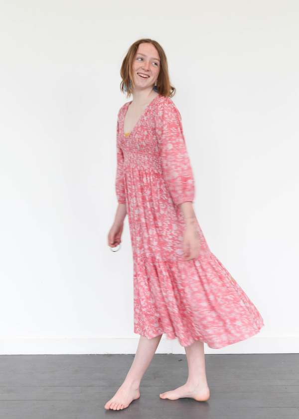 Stella Ray Isaura Dress - Mauve Garden | Garmentory