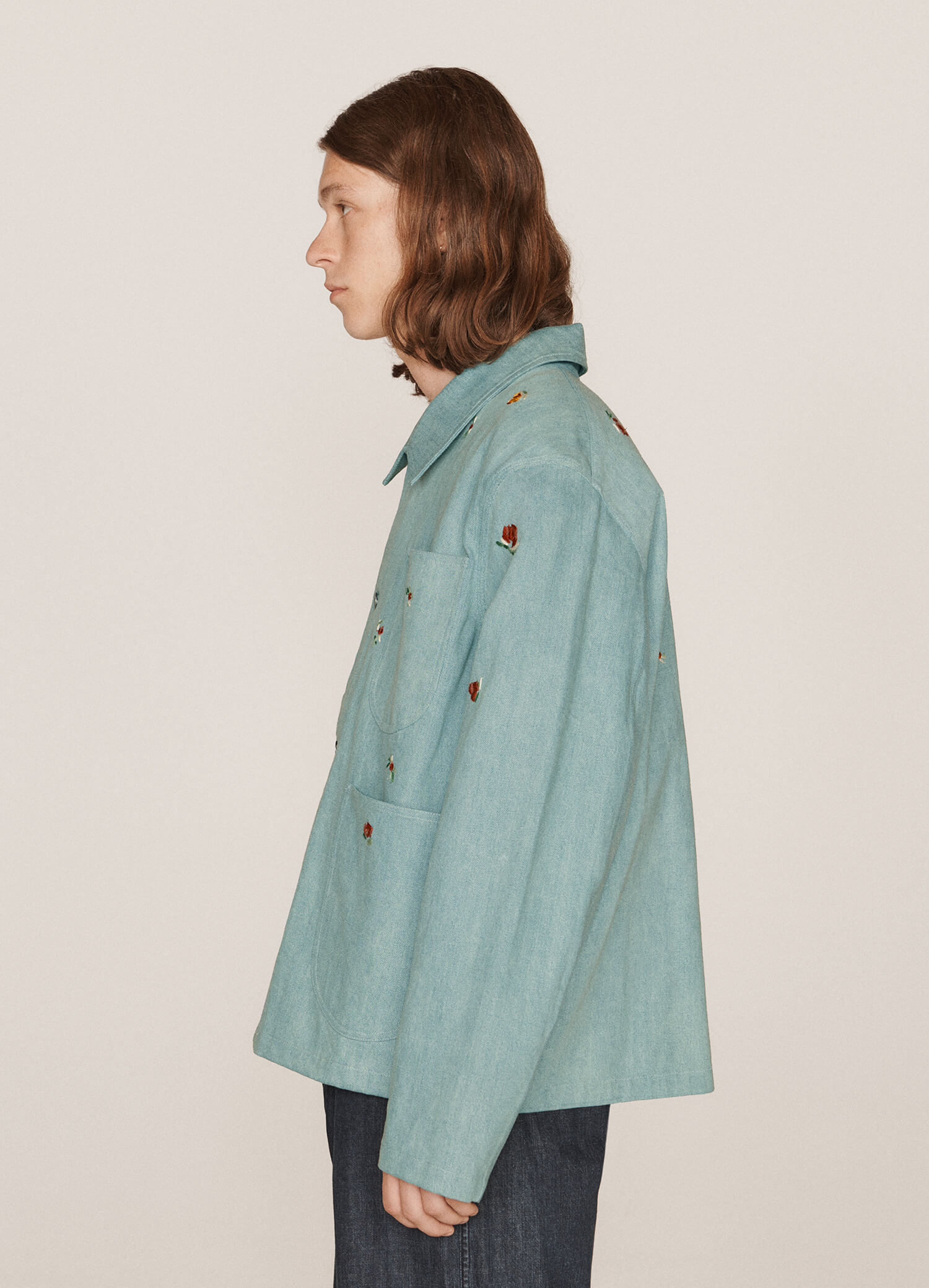 Labour Chore Jacket Indigo Bleach | Garmentory