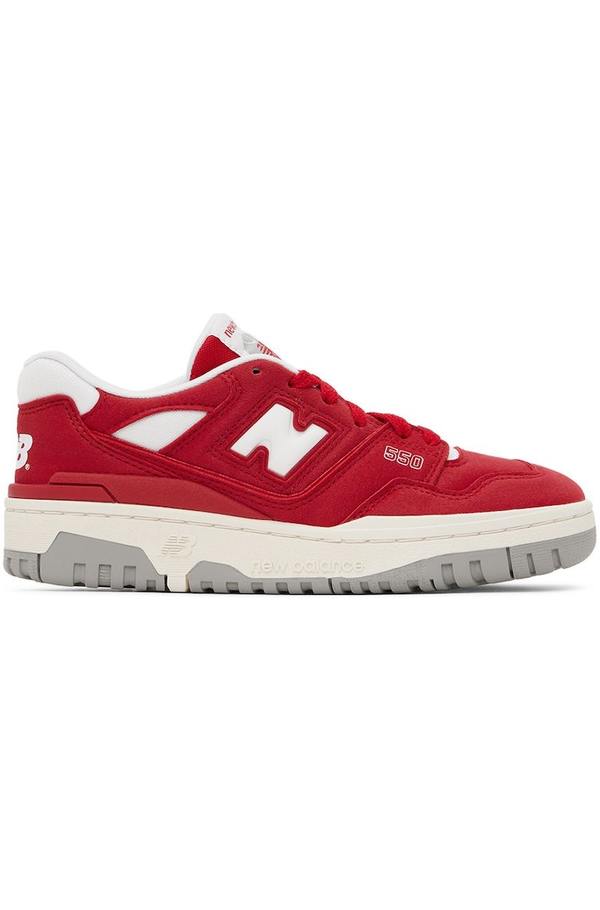Kids New Balance Red 550 Sneakers | Garmentory